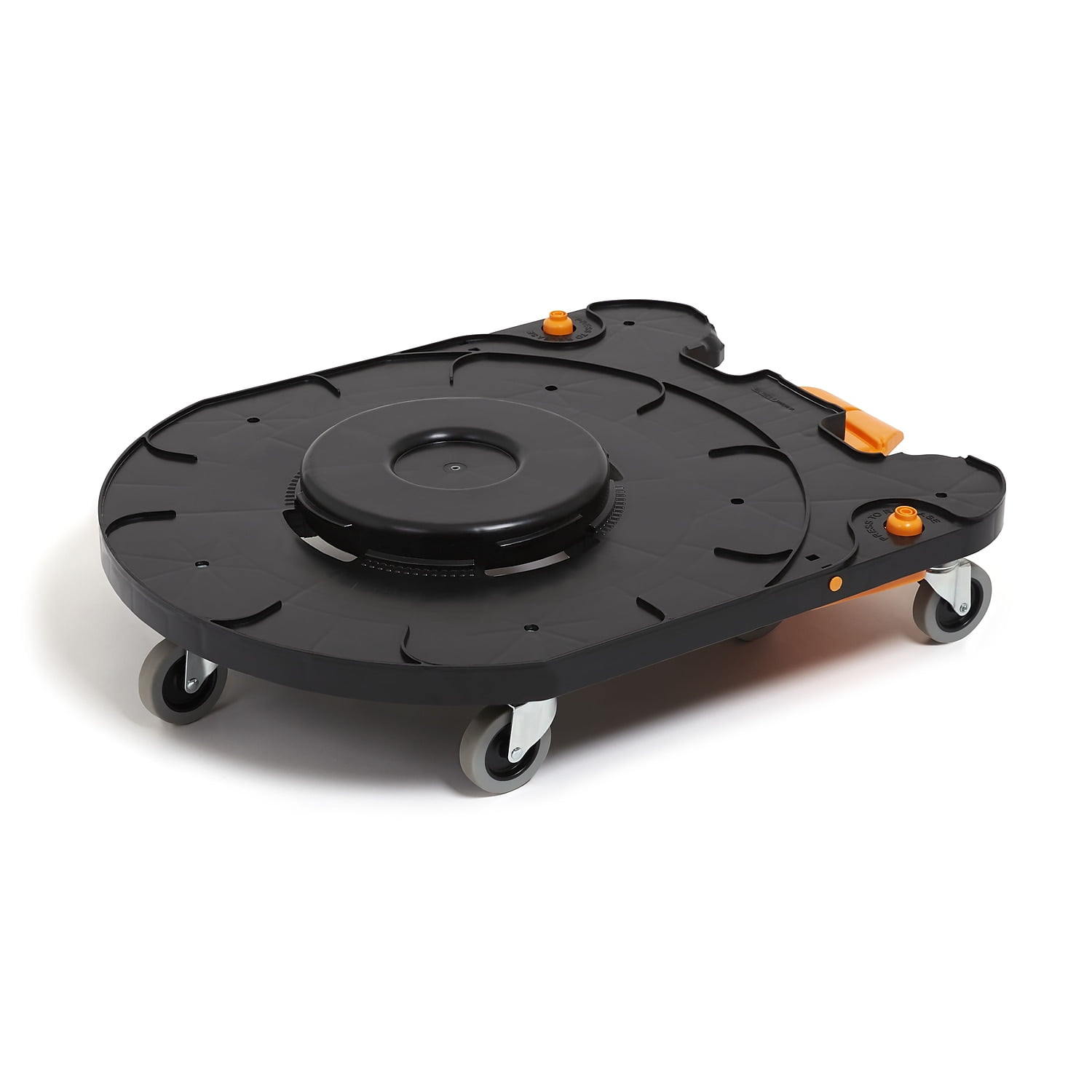 COASTWIDE Click-Connect Trash Can Docking Dolly Blk CW55231 - Walmart.com