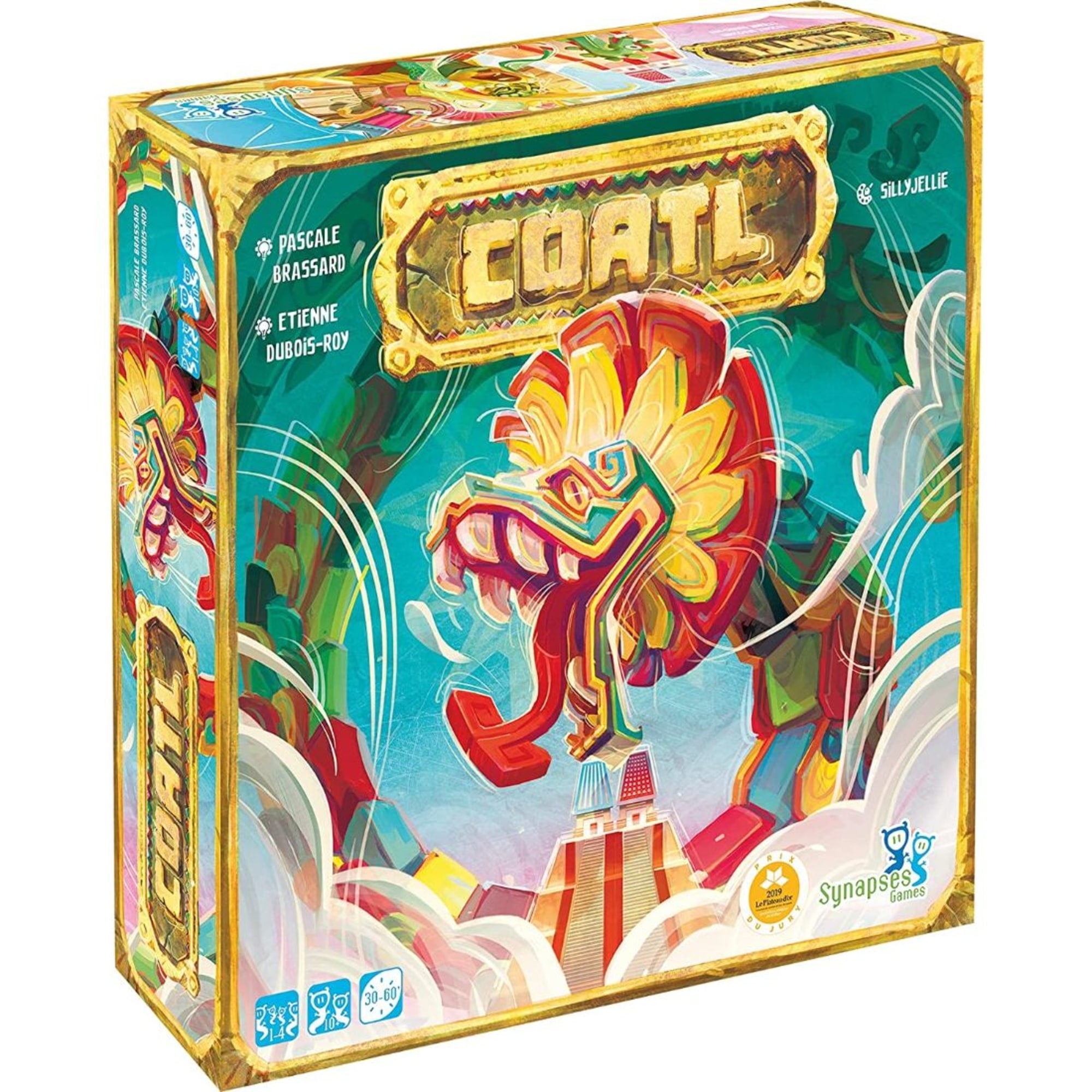 COATL - Aztec Strategy Board Game, Synapses Games, Ages 10+, 1-4 ...