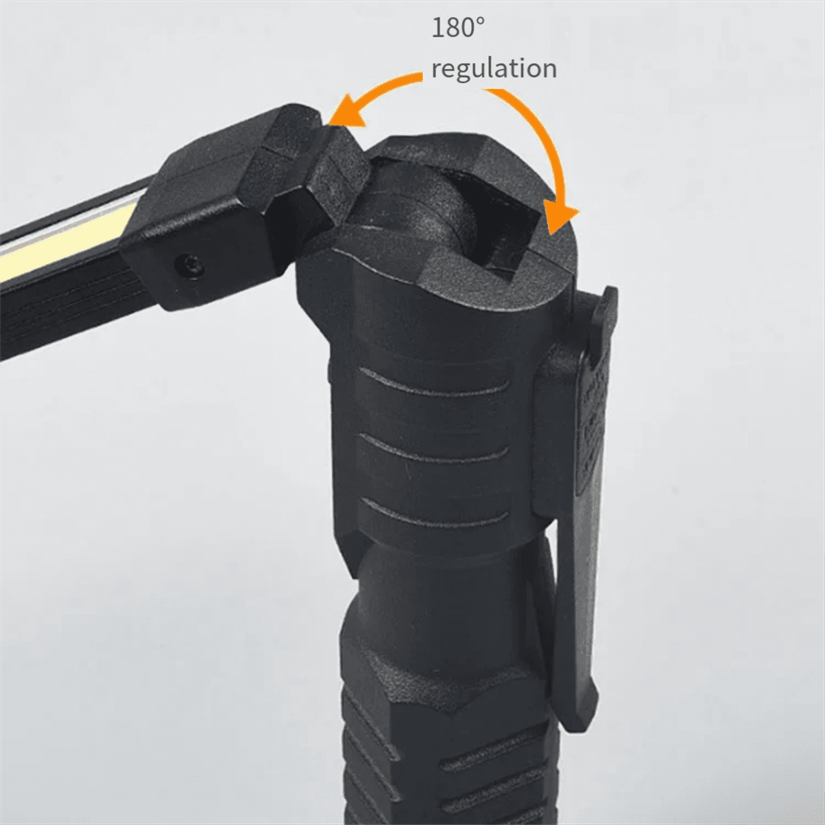 COB Foldable Flashlight LED Work Light 7 Modes Magnetic USB ...