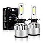 COB H7 Kit de conversión de faros LED, 8000 lúmenes, bombillas de haz ...