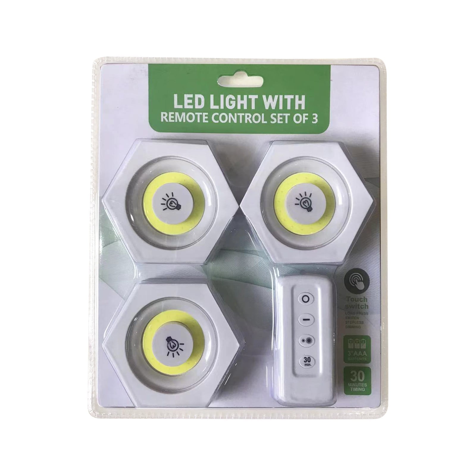 COB LED Emergency Night Light - Rechargeable Under Cabinet Wireless ...