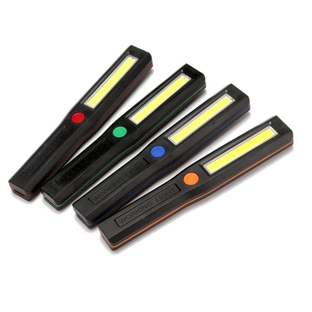 COB+LED Hand Torch Lamp Magnetic Inspection Work Light Flexible ...