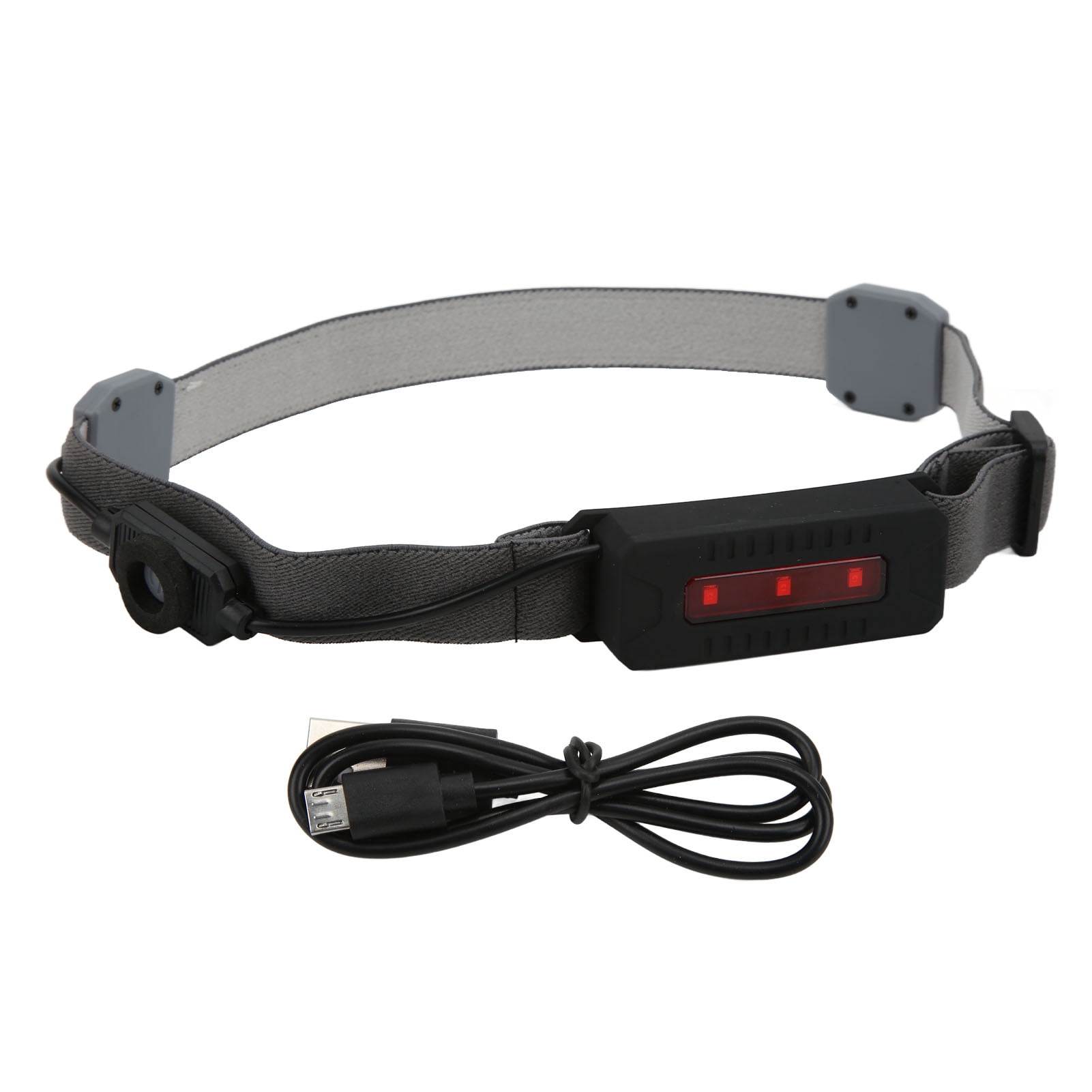 Gueiykk COB LED Headlamp 1000mAh USB Rechargeable Head Torch Light ...
