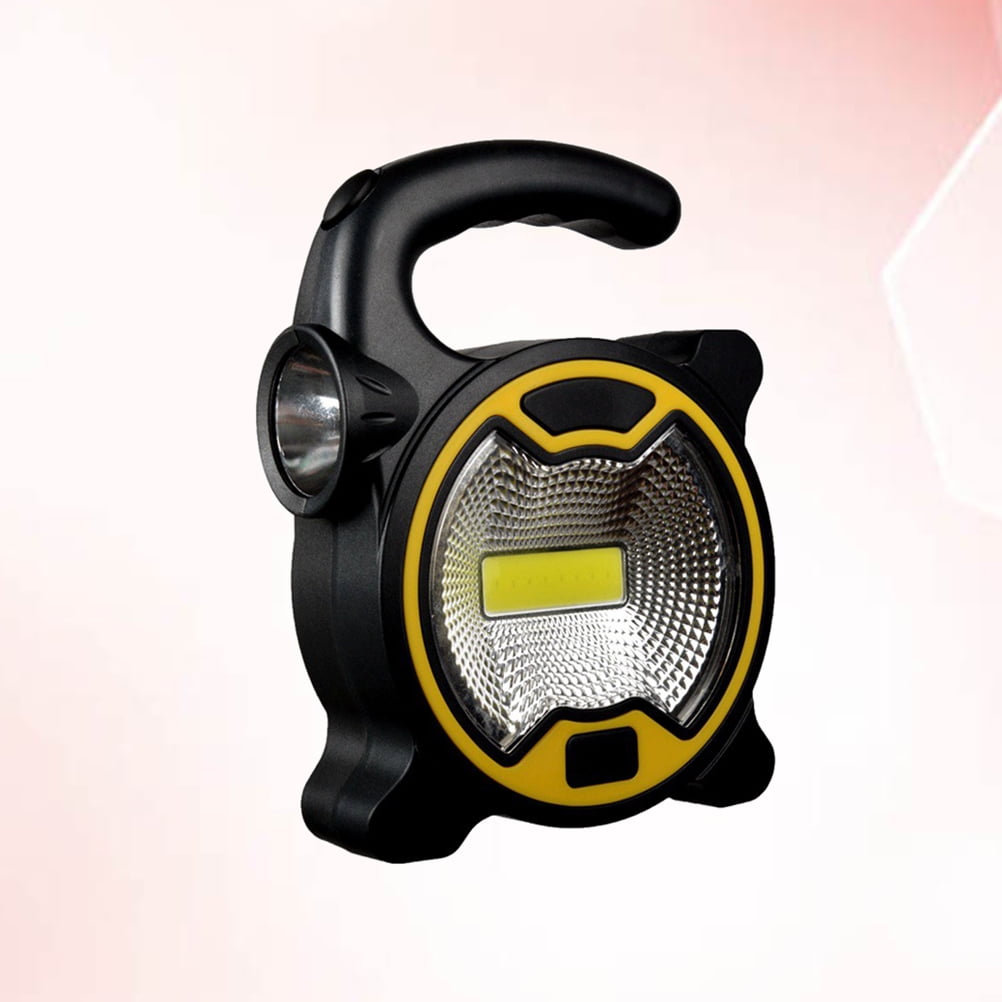 COB LED Portable Spotlight Searchlight Outdoor Camping Light Mini ...