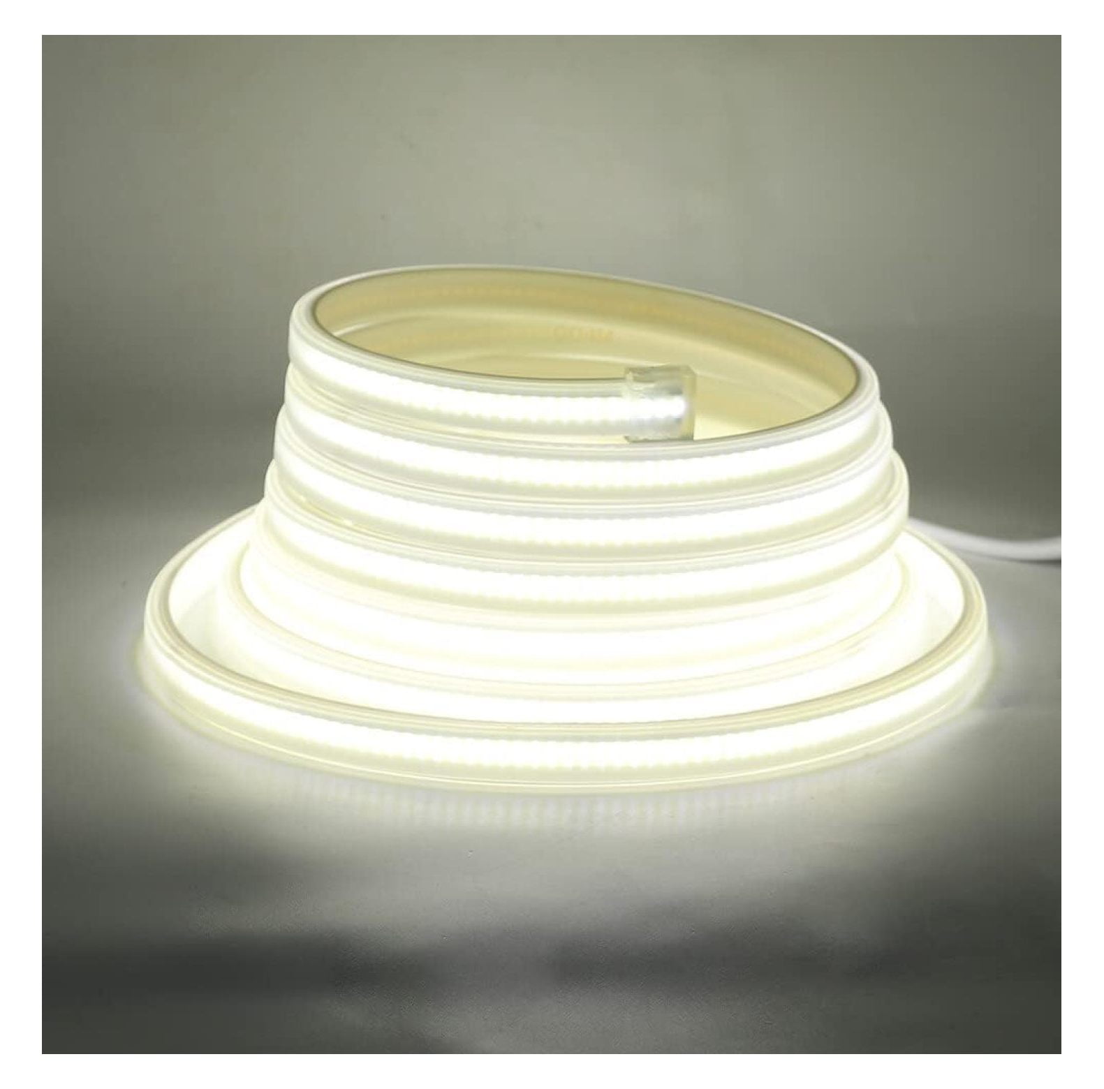 COB LED Strip 8m, 110V 288LEDs/m Super Bright Cool White 6500K COB LED ...