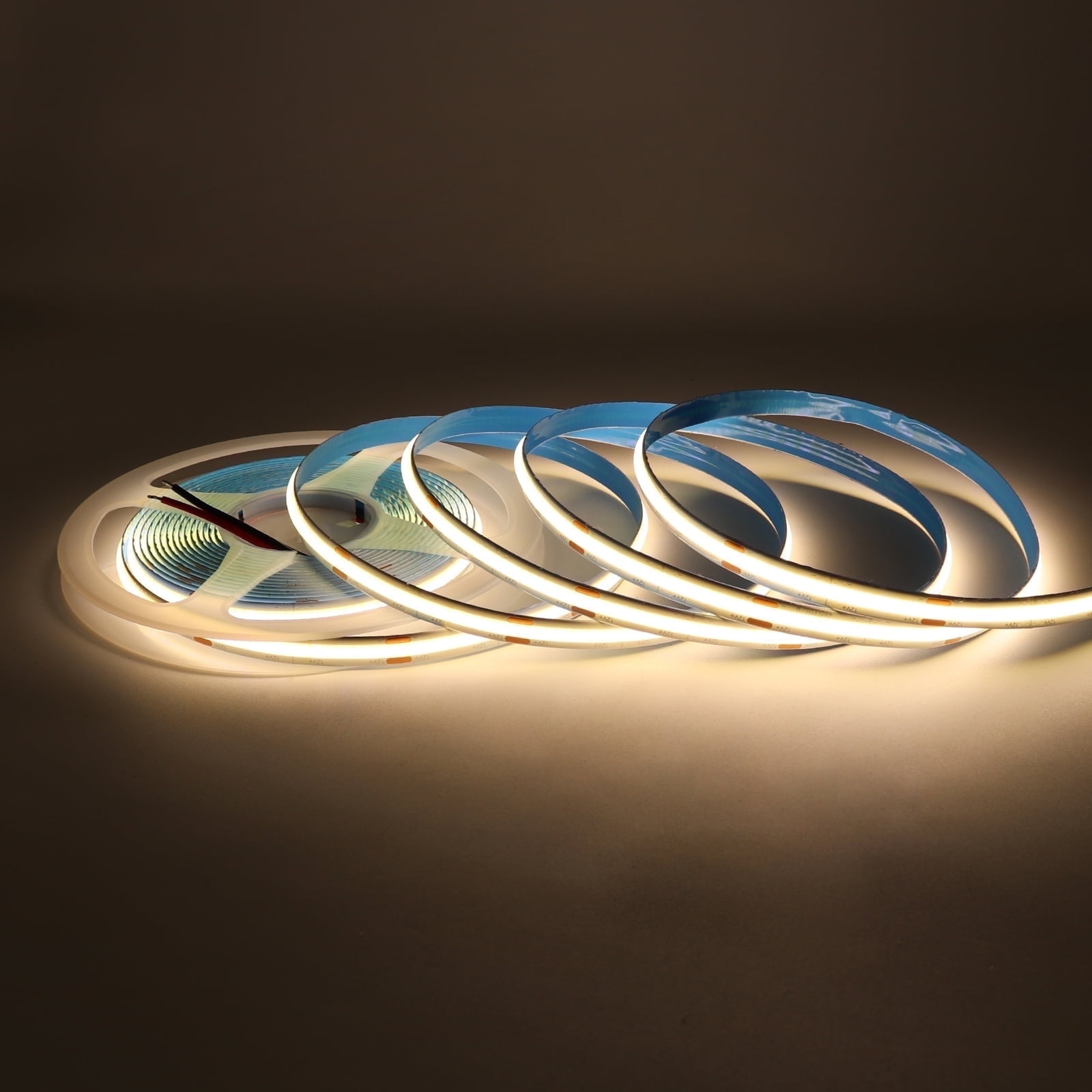 COB LED Strip Light 24V, 480 LEDs/m, 8mm Wide LED Tape Ribbon, 4000K ...