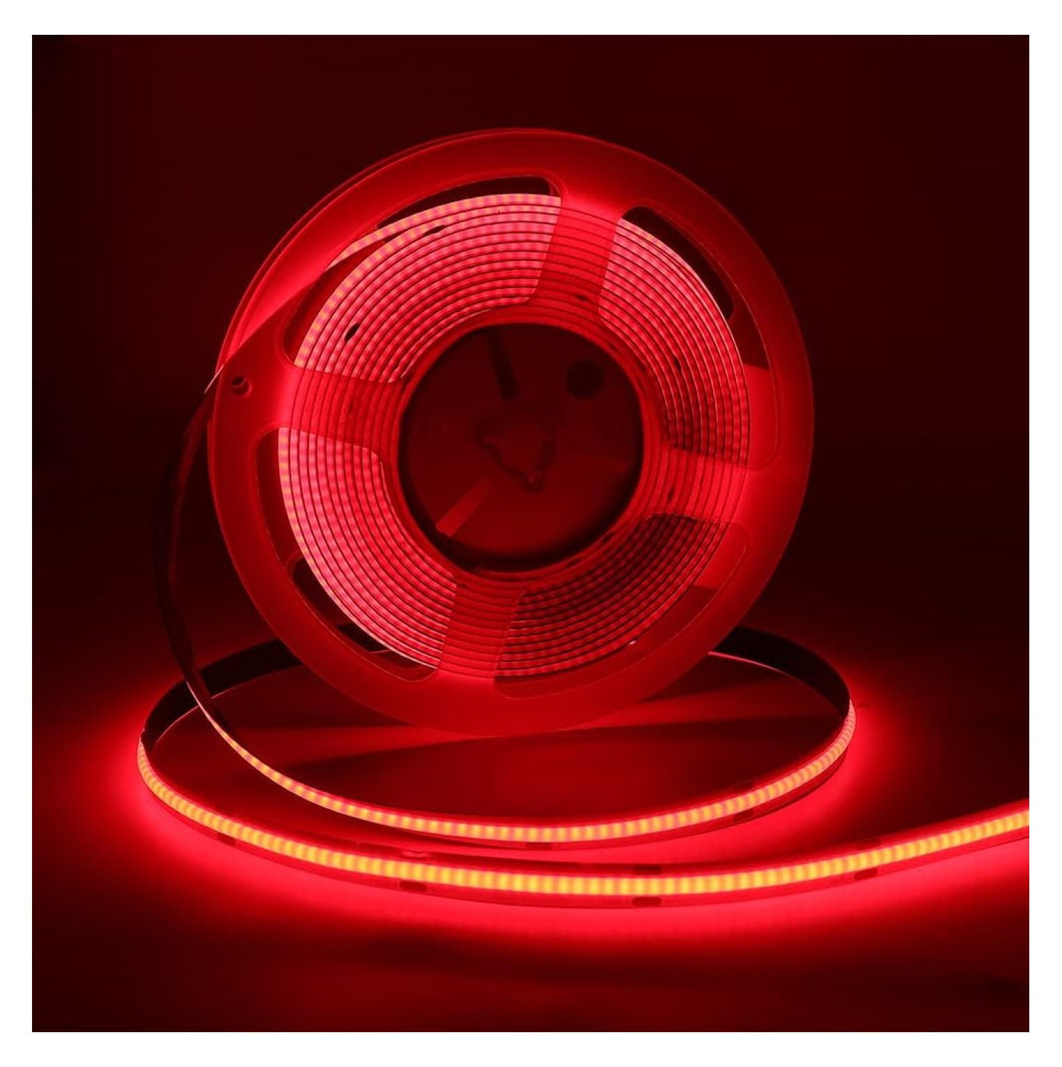 COB LED Strip Lights, 4m/13.1ft Non-Waterproof Flexible COB LED Rope ...