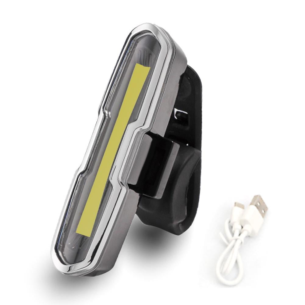 COB LED USB-Rechargeable Bike Tail Light Bicycles MTB Cycling Warning ...