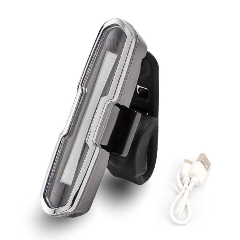 COB LED USB-Rechargeable Bike Tail Light ycles MTB Rear Cycling Warning ...
