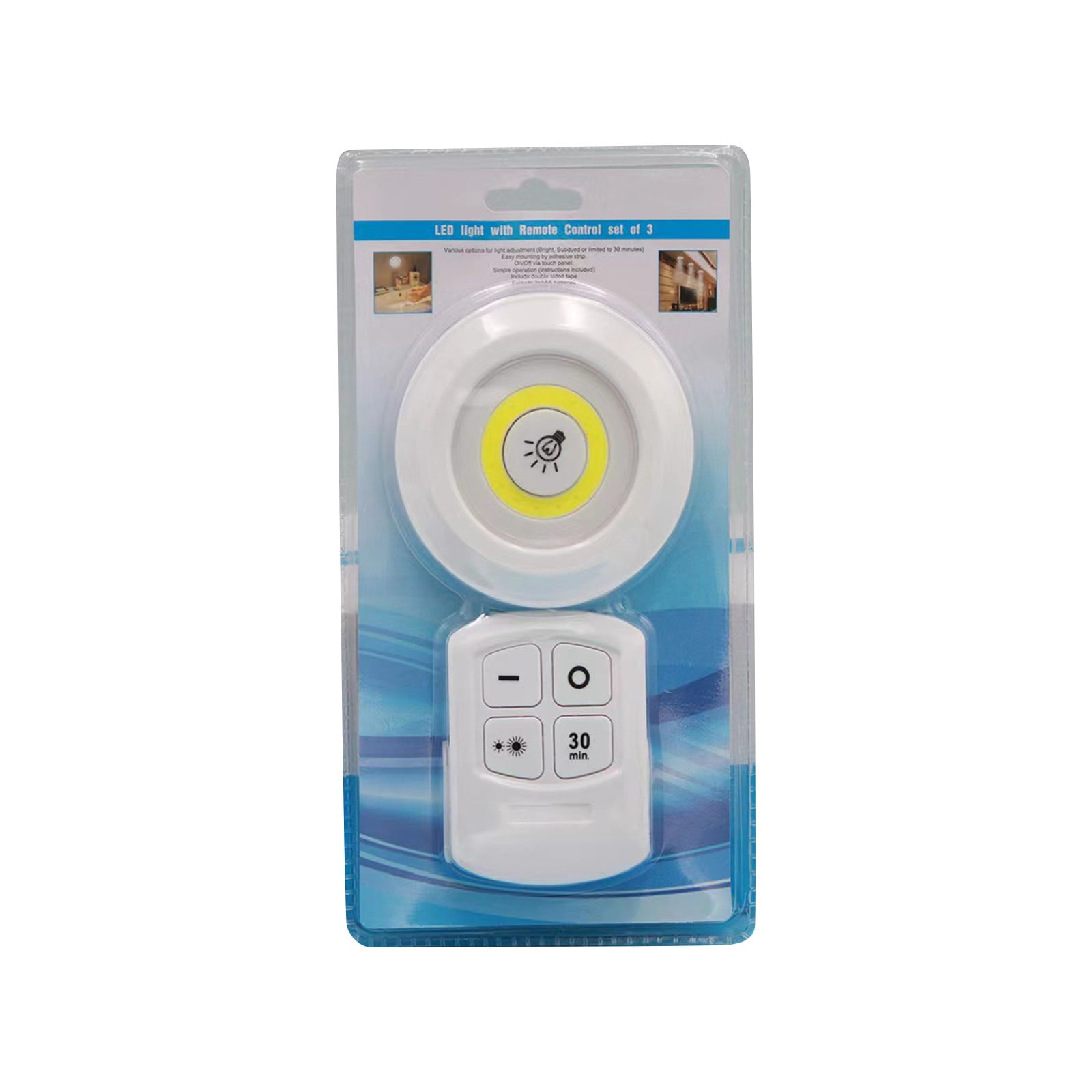 COB Portable LED Emergency Night Lights, Rechargeable Under Cabinet ...