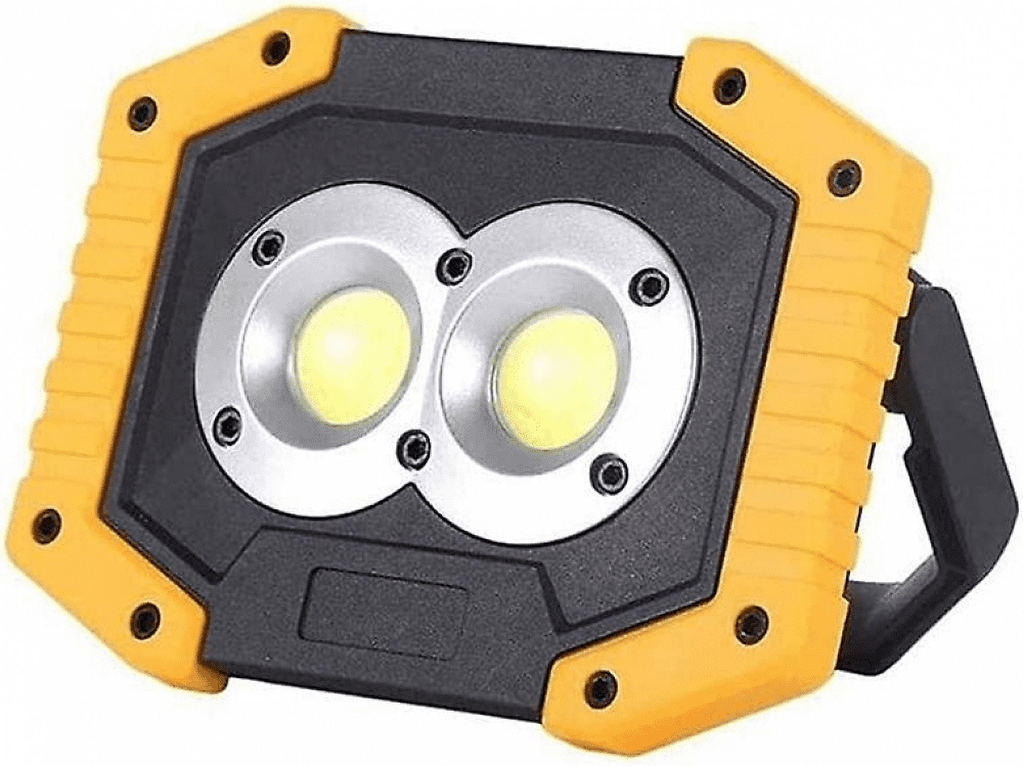 COB multifunctional portable rechargeable floodlight LED work lamp ...