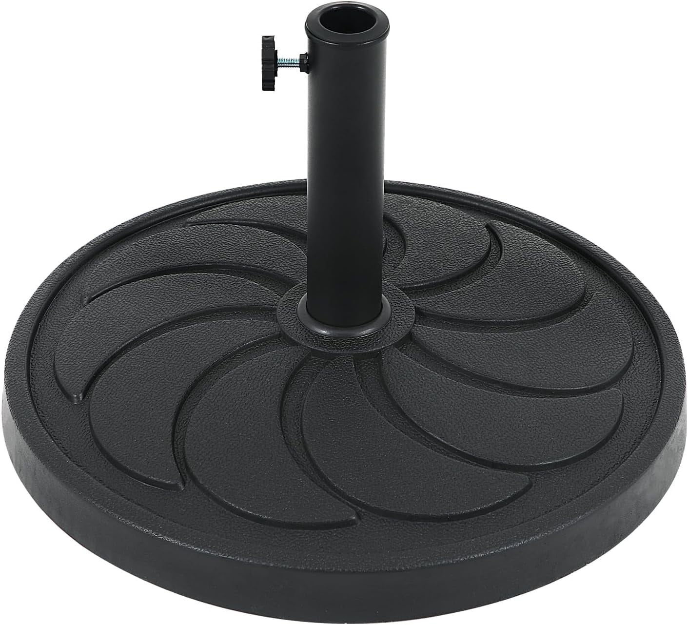 COBANA Patio Umbrella Base, 40lbs Outdoor Heavy Duty Resin Umbrella ...