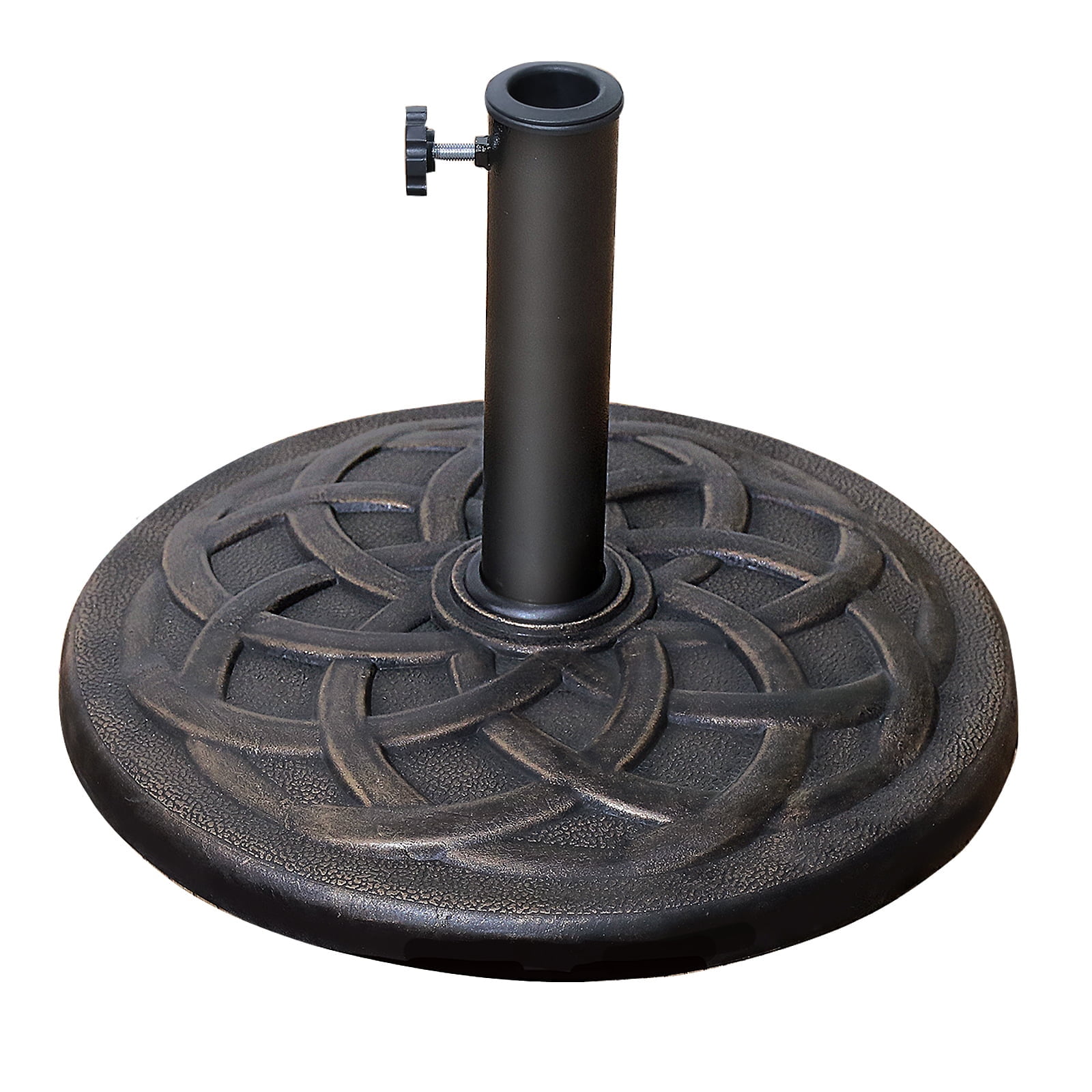 COBANA, Patio Market Umbrella Base, 23lb, Heavy Duty Outdoor Stand ...