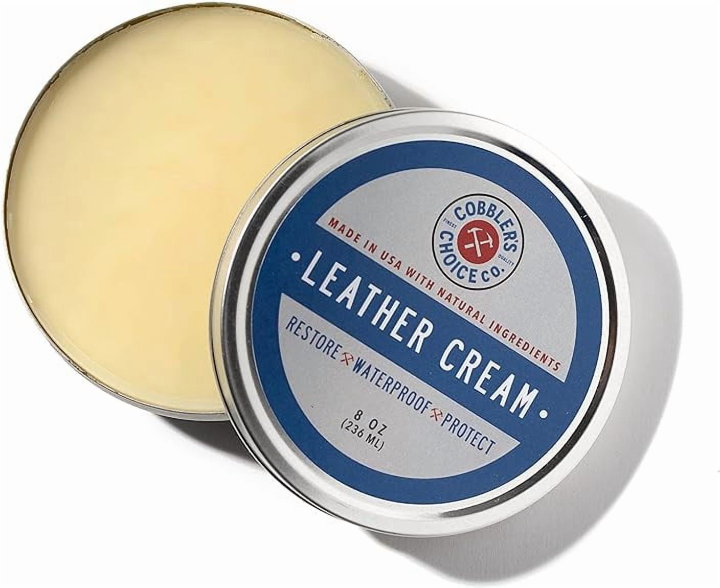 COBBLER'S CHOICE CO. FINEST QUALITY Leather Cream - Made with Triple ...