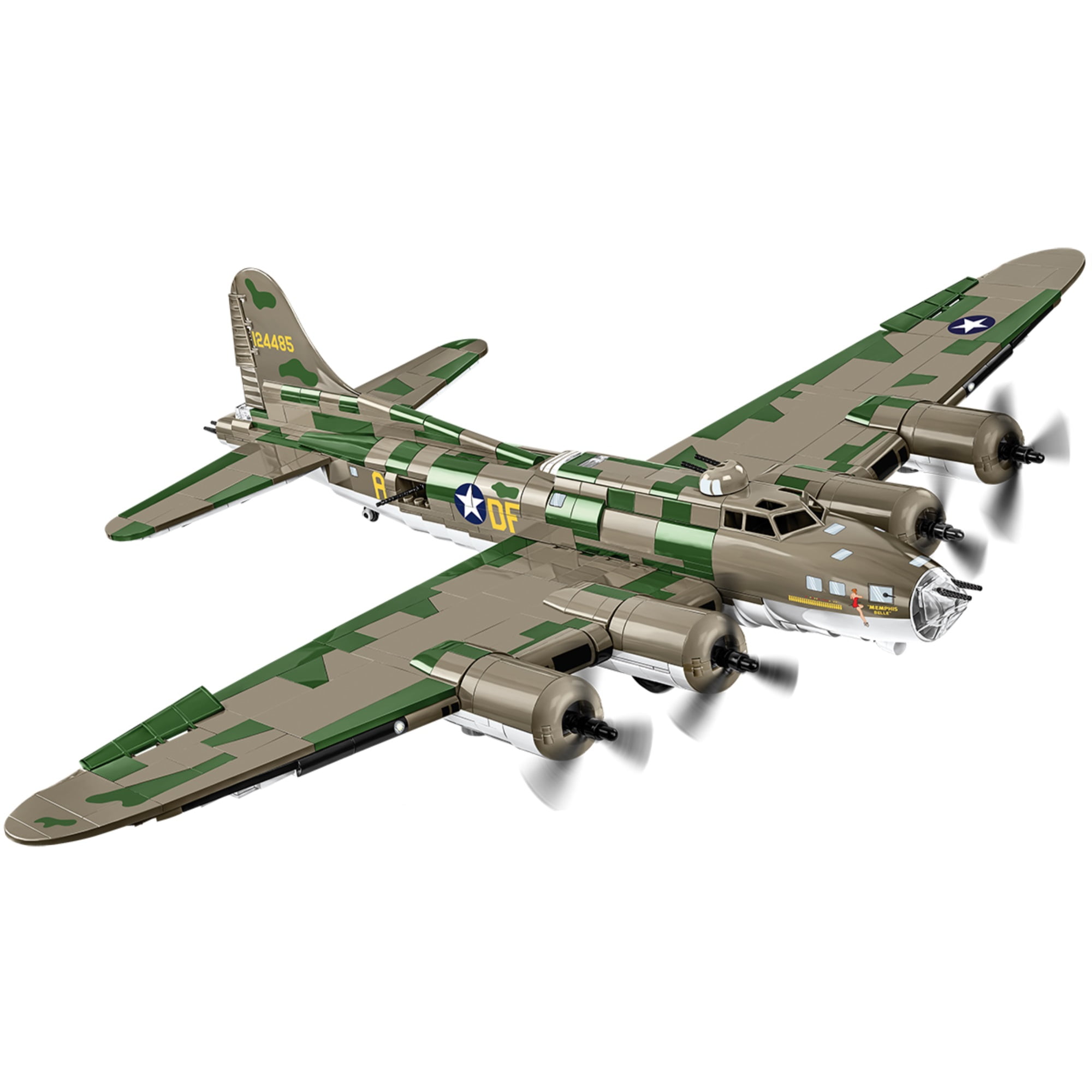 COBI 1:48 Scale B-17F Memphis Belle WWII Flying fortress Building Block ...