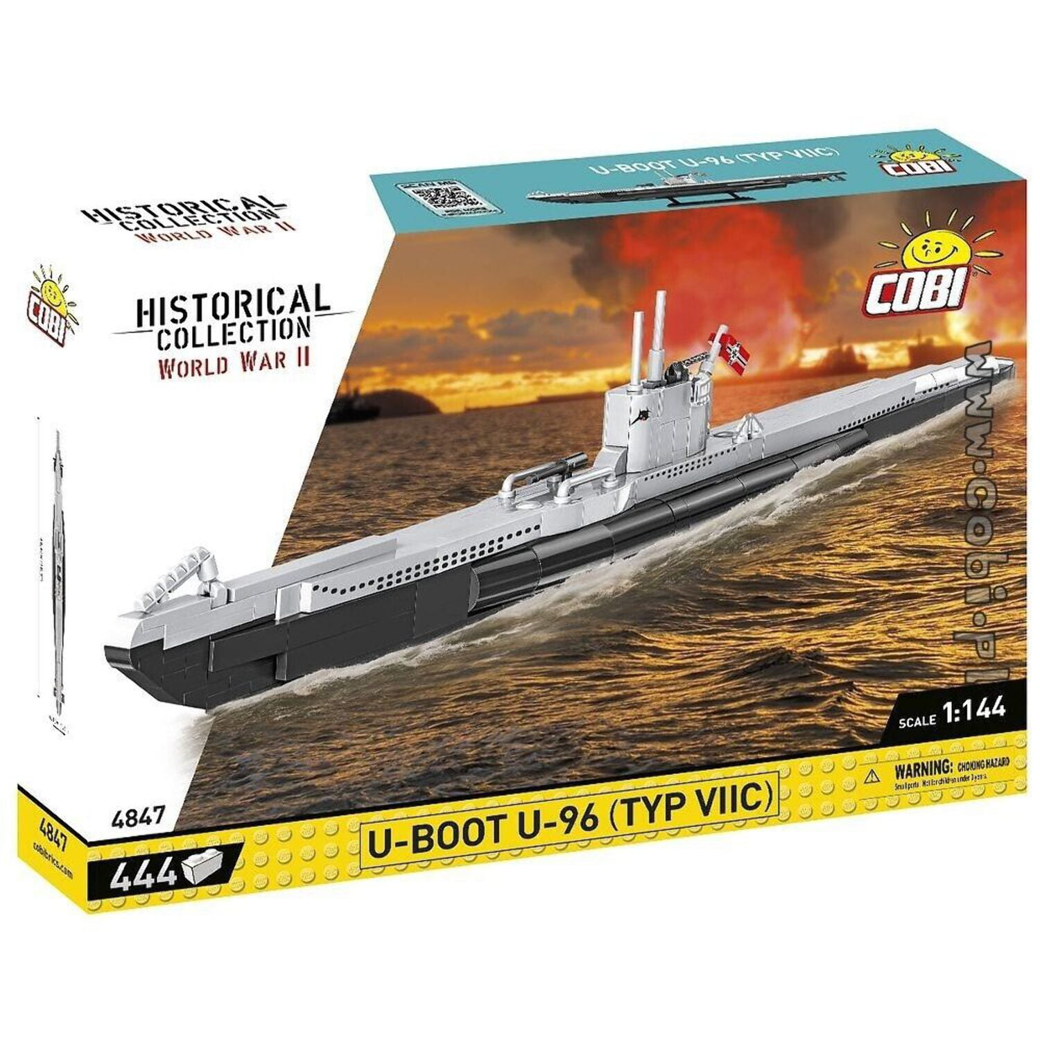 COBI U-Boot U-96 Typ VIIC #4847 - Walmart.com