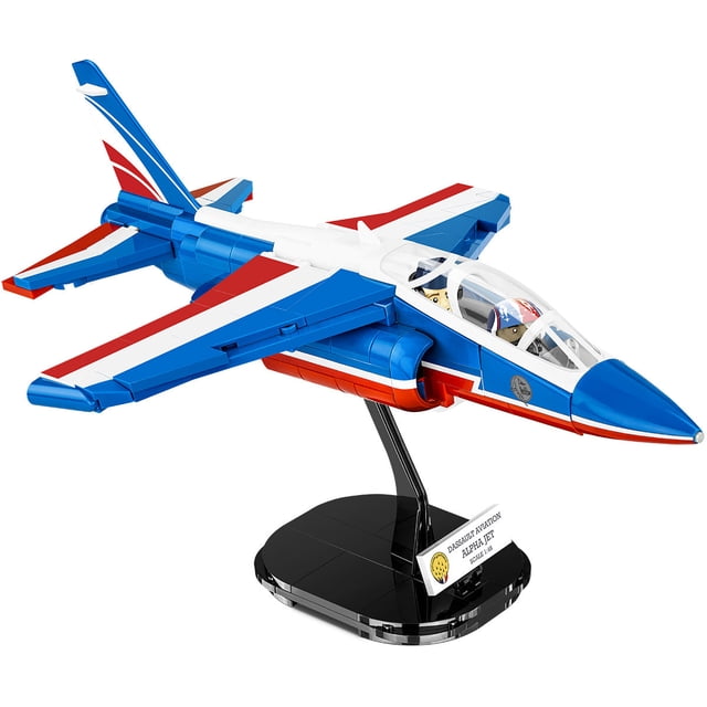 COBI Armed Forces Alpha Jet Plane Patrouille de France | 387 Pieces | 1 ...