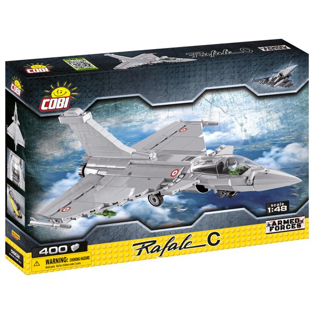COBI Armed Forces Dassault Rafale C Fighter Aircraft 1:48 Model Block ...