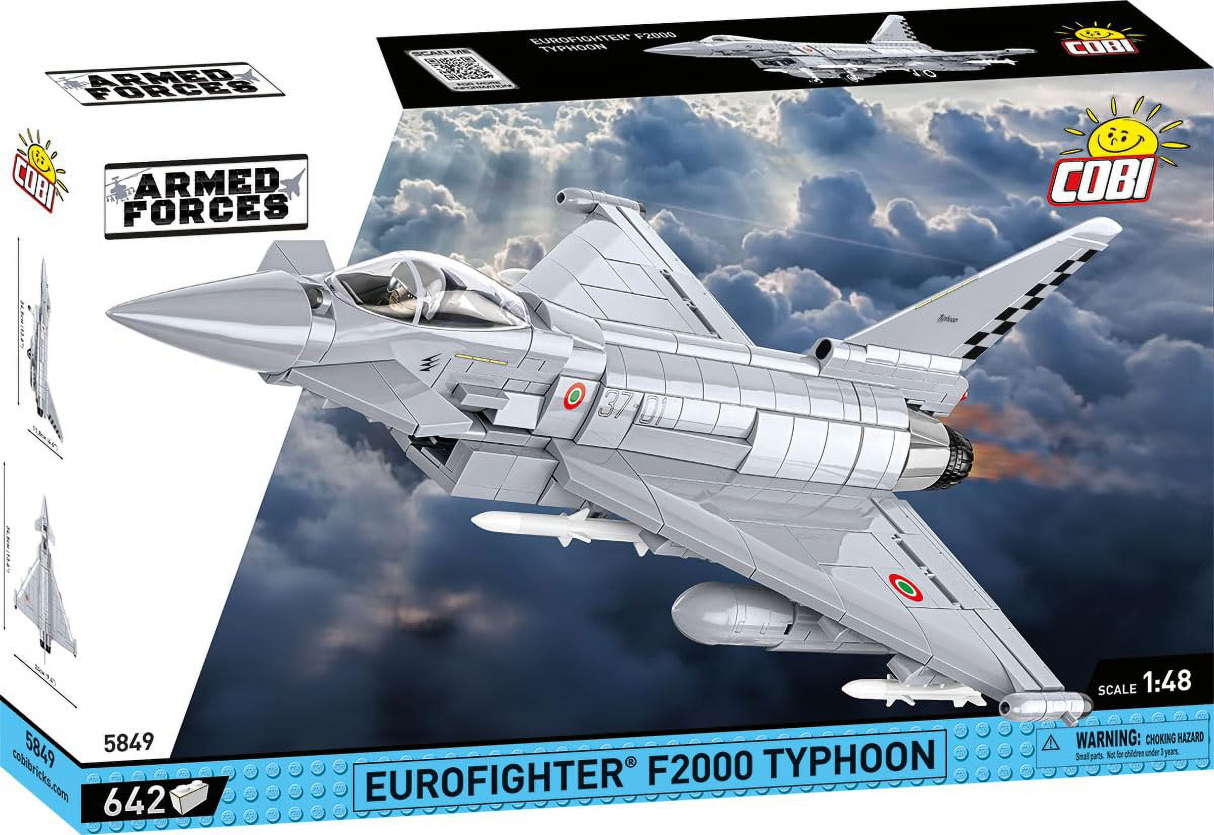 COBI Eurofighter F2000 Typhoon #5849 - Walmart.com