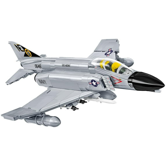 COBI Armed Forces F-4 Phantom II Aircraft Carrier Model Plane ...