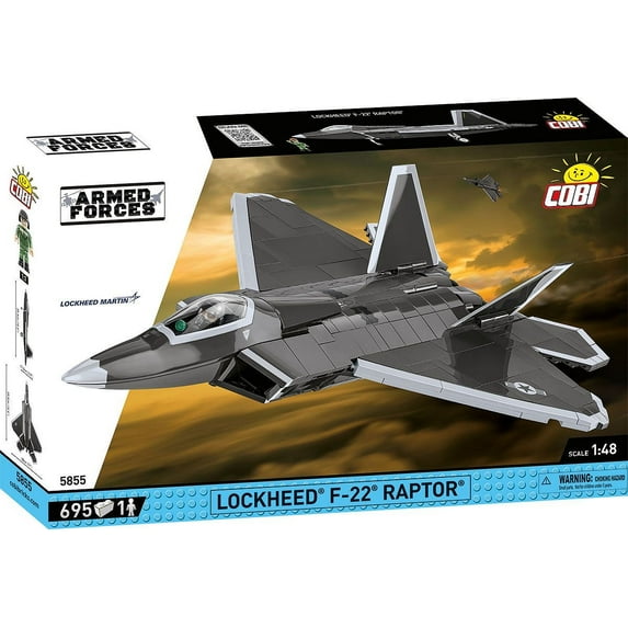COBI Lockheed F-22 Raptor #5855 - Walmart.com