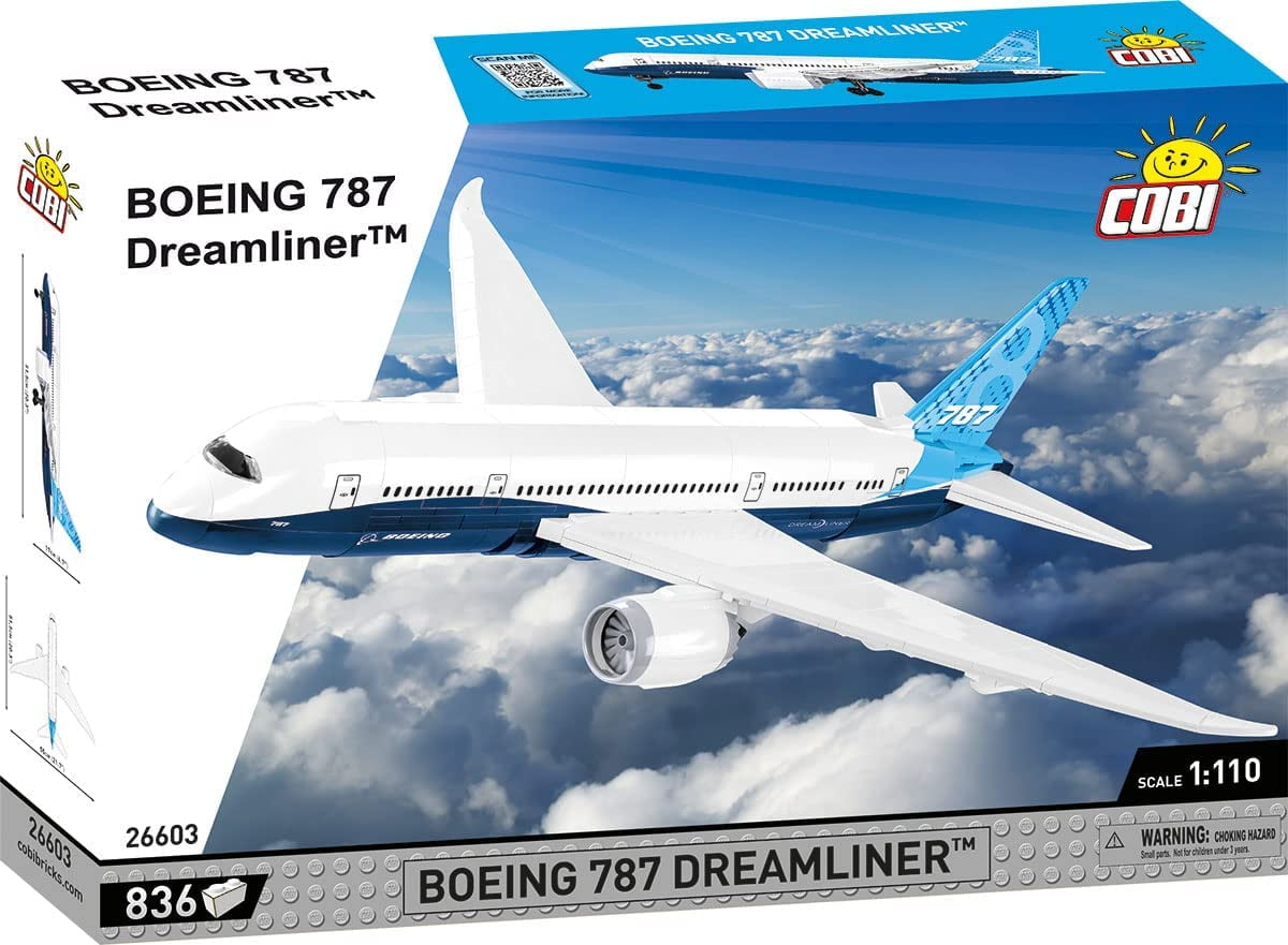 COBI Boeing 787-8 DREAMLINER Plane | Model Airplane Toy | 836 Pieces ...