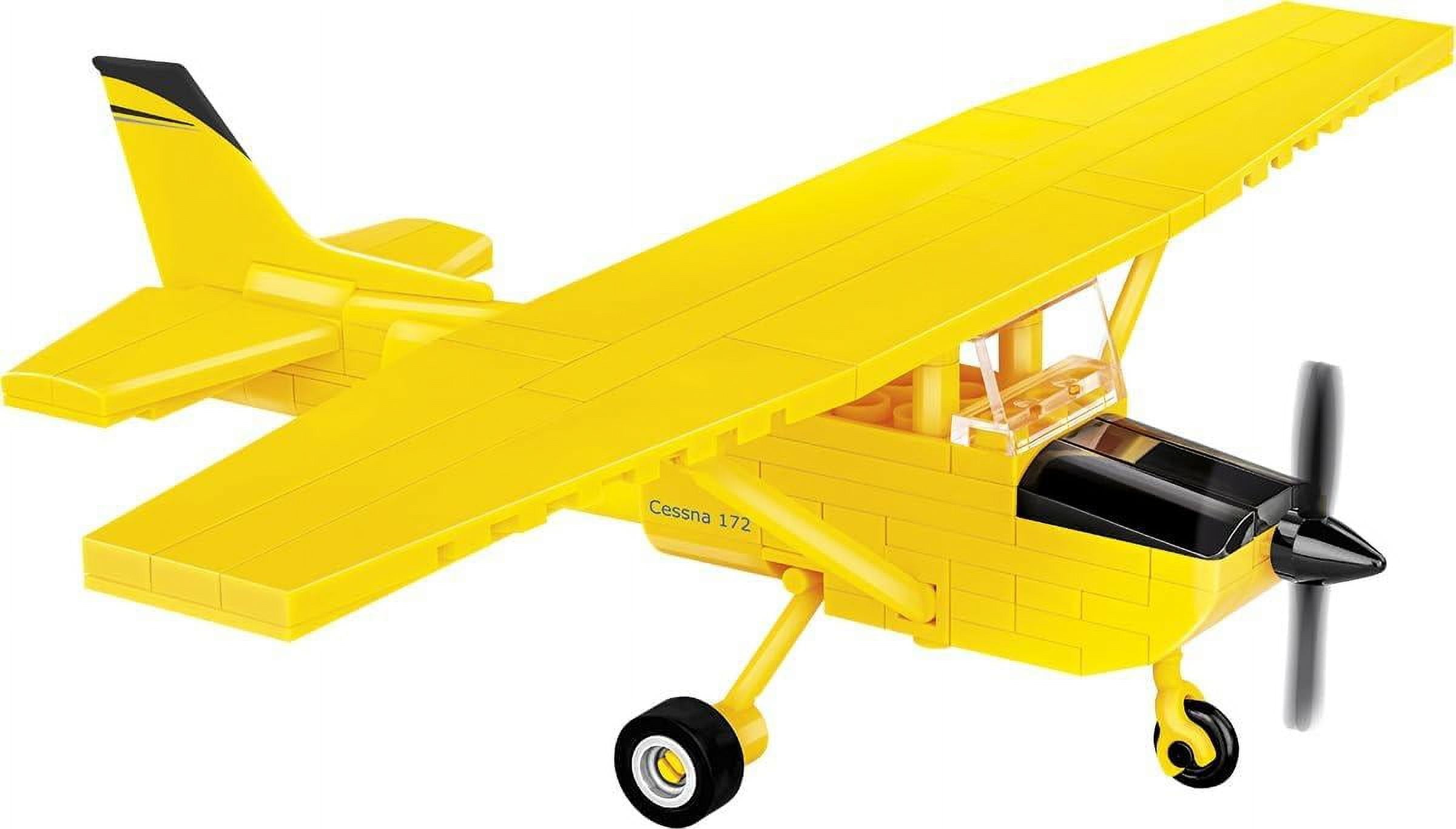 COBI Cessna 172 Skyhawk, Yellow - Walmart.com