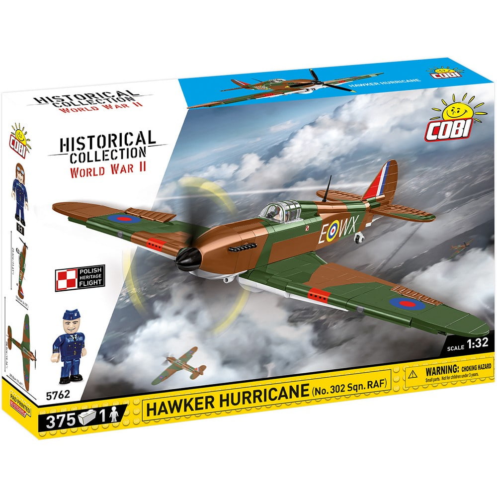 COBI Hawker Hurricane (No.302 Sqn.RAF) Set 5762 - Walmart.com