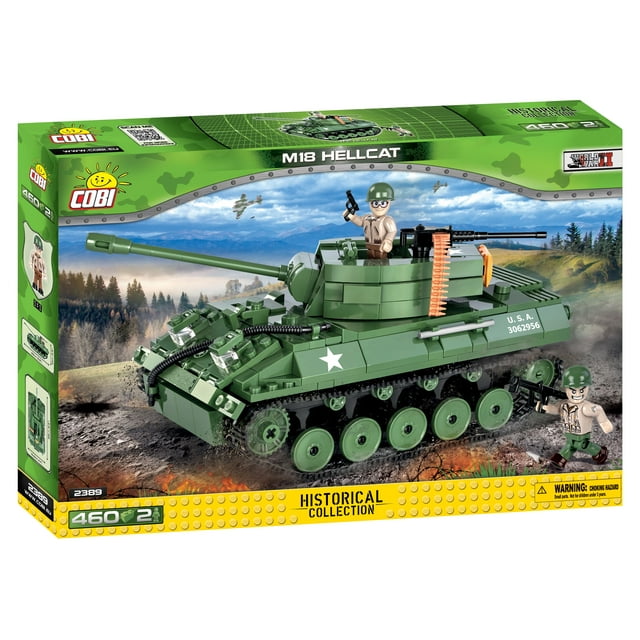 COBI Historical Collection M18 Hellcat Tank - Walmart.com