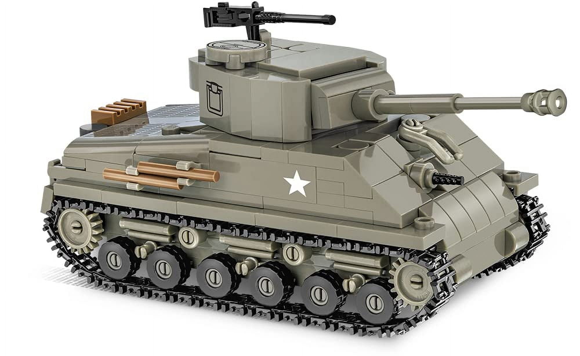 COBI Historical Collection WWII M4A3E8 Sherman Tank Model - Military ...