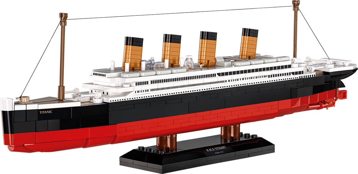 COBI Historical Collection R.M.S. Titanic Refresh Interlocking Building ...