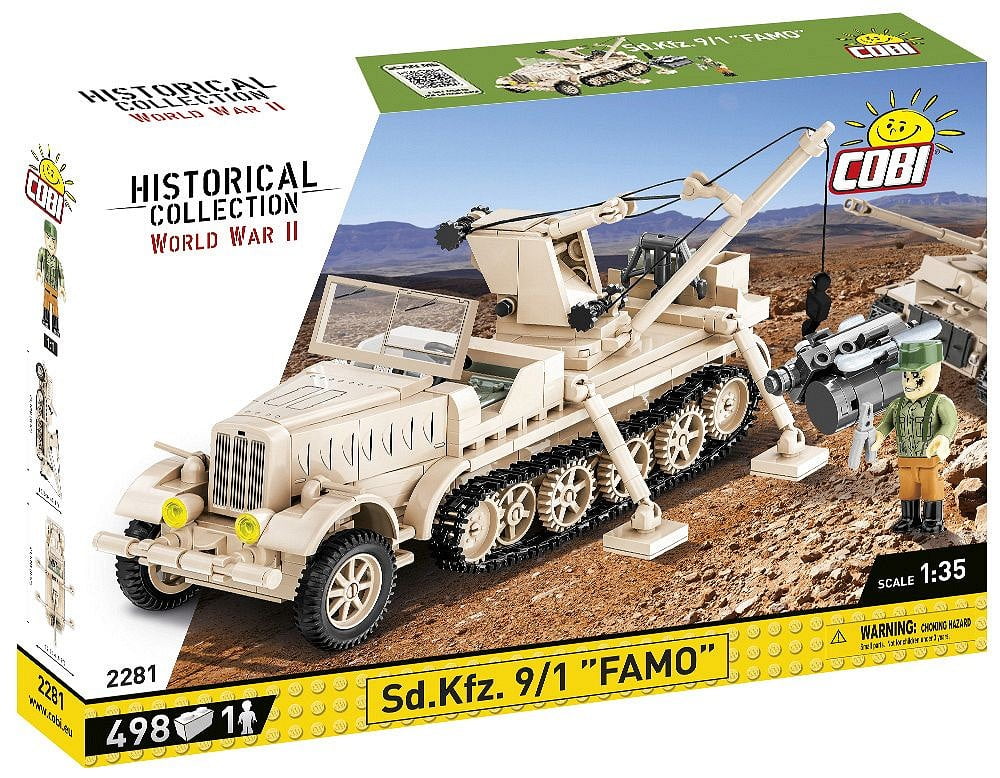 COBI Historical Collection WWII Sd.Kfz. 9/1 "FAMO" Vehicle - Walmart.com