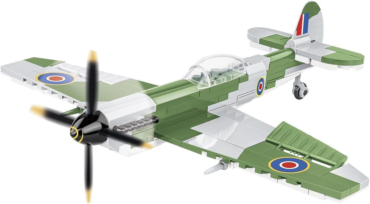 COBI Historical Collection WWII Spitfire Mk. XVI Bubbletop Aircraft ...