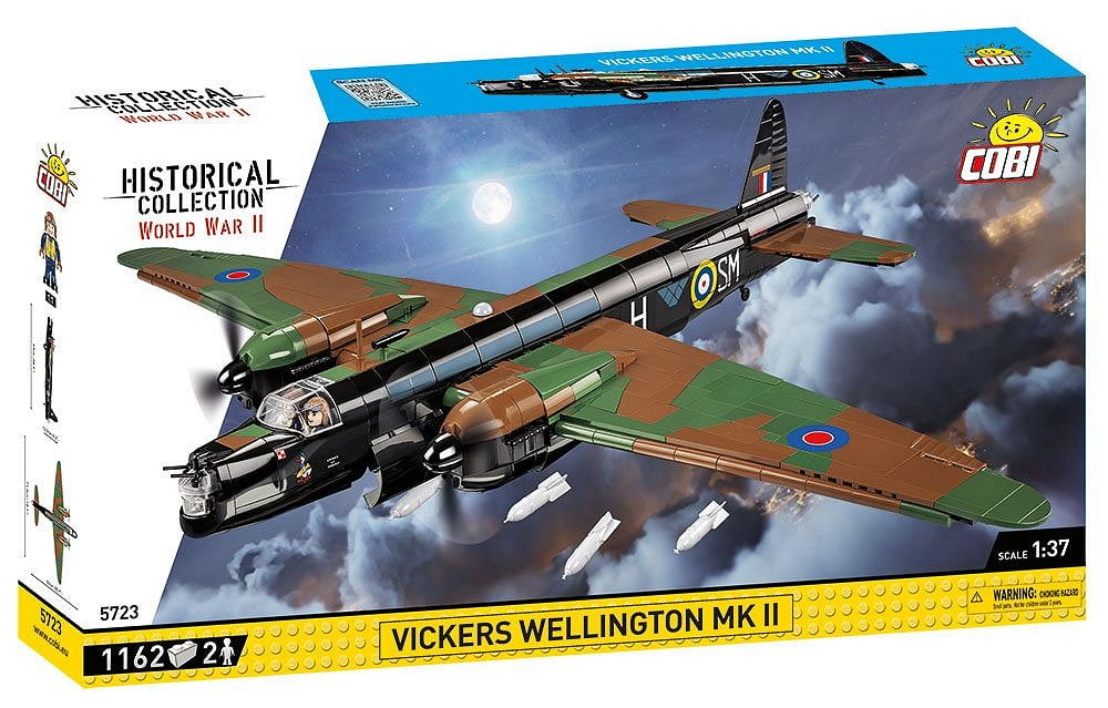 COBI Building Block Brick Military Collection: WWII Vickers Wellington ...