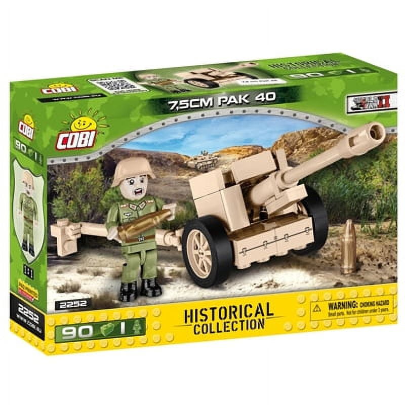 COBI 7,5 cm PaK 40 #2252 - Walmart.com