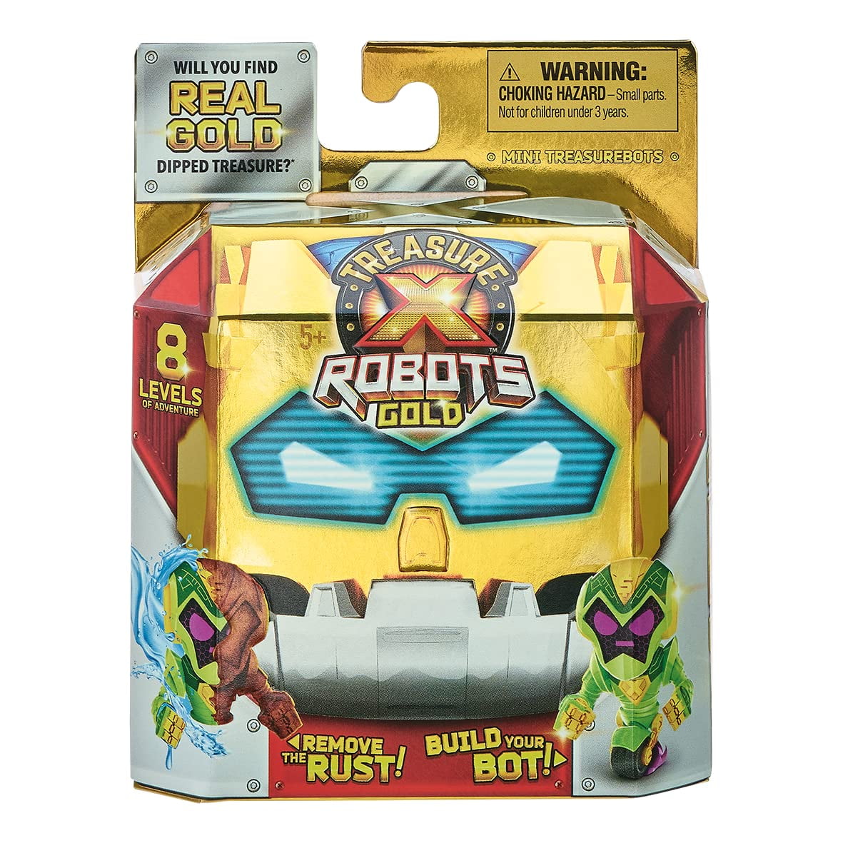 COBI TREASUREX Robots Gold - Mini Robot - Walmart.com