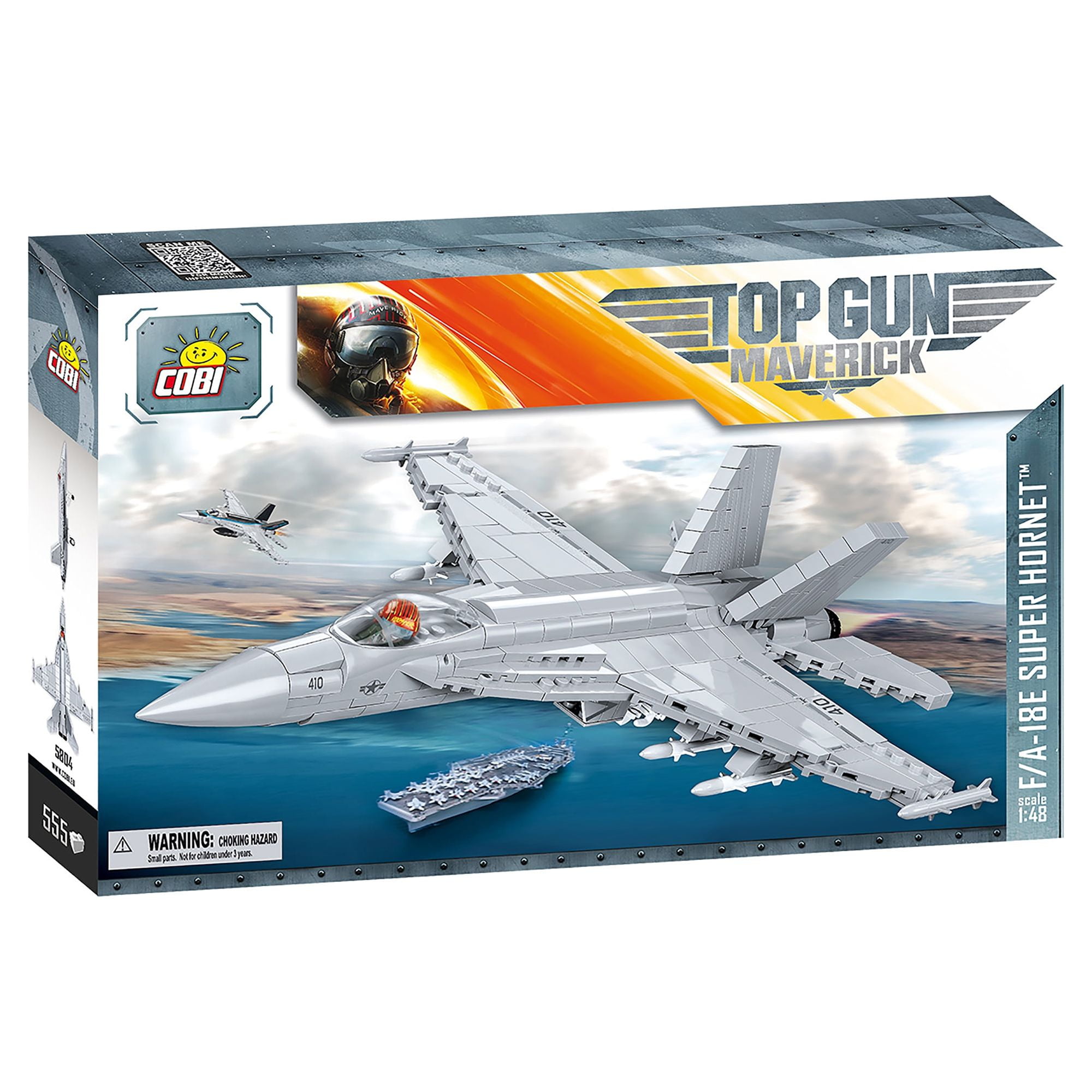 COBI Top Gun Maverick F/A-18E Super Hornet 555 Piece Construction ...