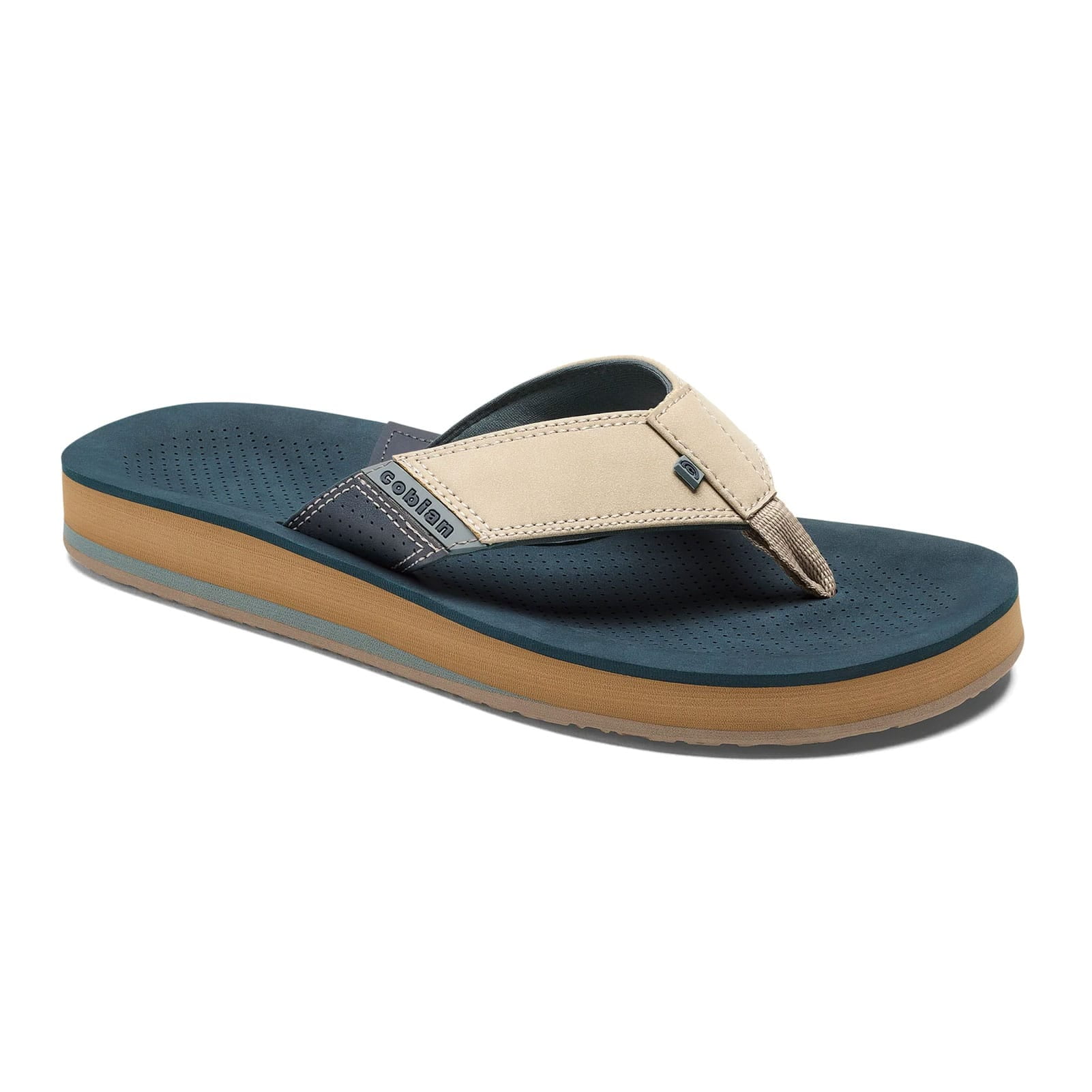 COBIAN Adult Male ARV 2 Flip Flop Sandals, Color: Taupe, Size: 11 ...
