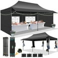 Cobizi Durable 10x20 Pop-Up Canopy, Heavy Duty Outdoor, Removable ...
