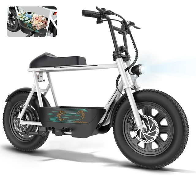 COBIZI 350W Electric Scooters with Seat for Adults&Teens, 20mph Top ...