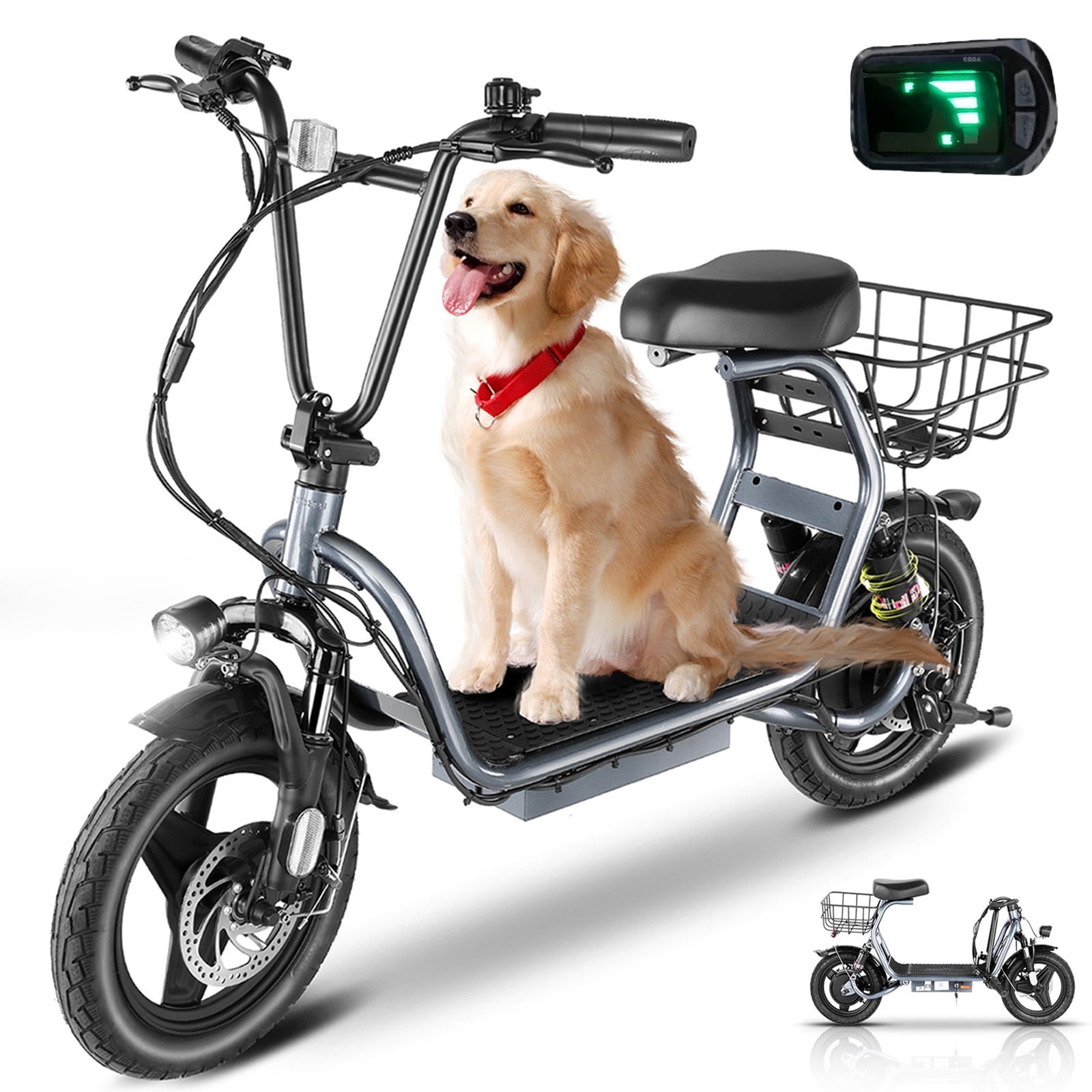 COBIZI Peak 819W Electric Scooter with Seat for Adult, Up to 25 Miles ...
