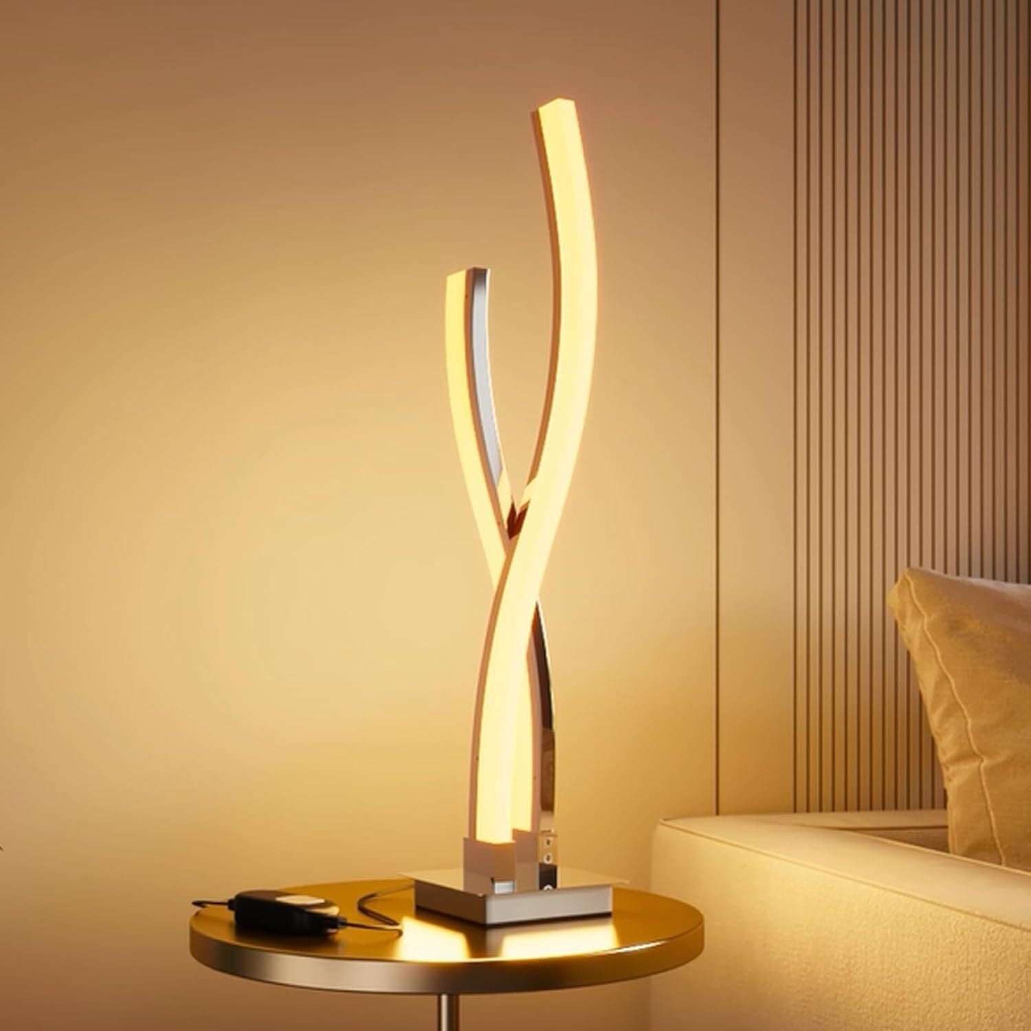 COBIZI LED Table Lamps for Bedroom Modern Table Lights Bedside ...