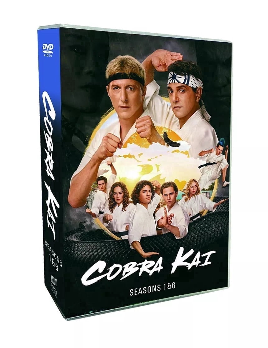COBRA KAI Seasons 1-6 (DVD) (Season 6 part 1+2+3) BOX-SET - Walmart.com
