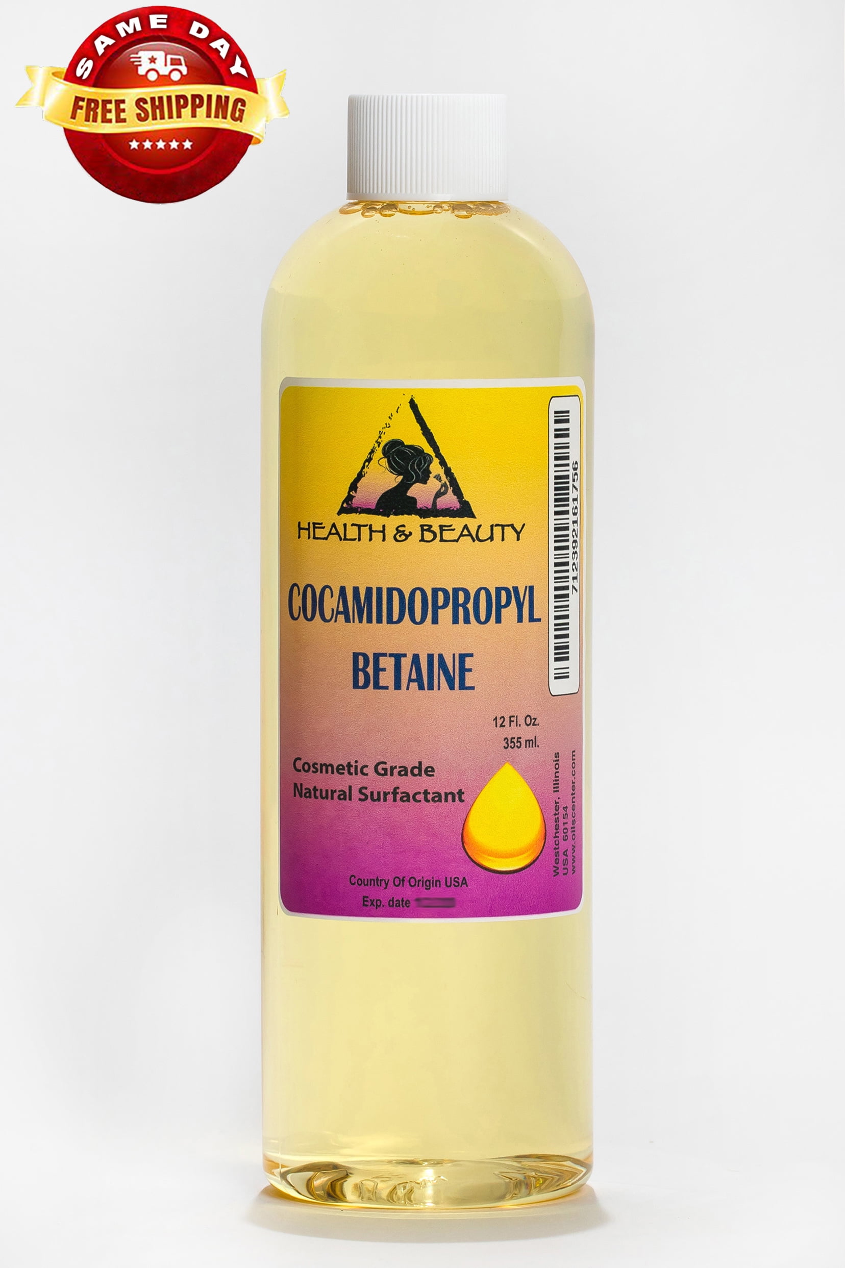 Cocamidopropyl Betaine Coco Betaine Natural Surfactant Liquid 100% Pure ...