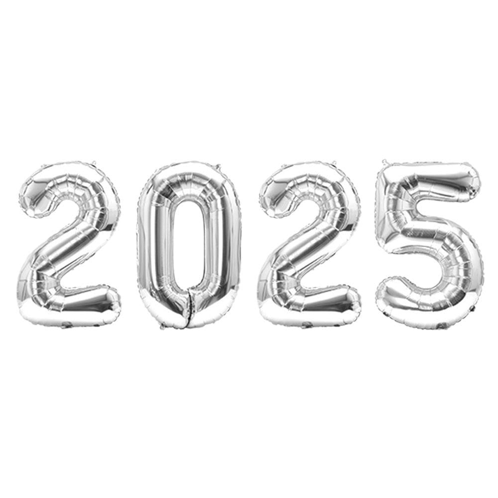 COCEQUC 2025 Balloons, Number Balloons 2025, 32 Inch Foil Number ...