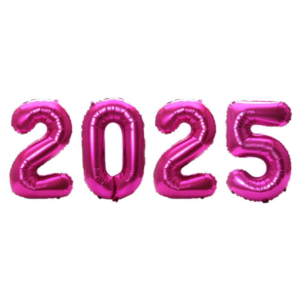 COCEQUC 2025 Balloons, Number Balloons 2025, 32 Inch Foil Number ...