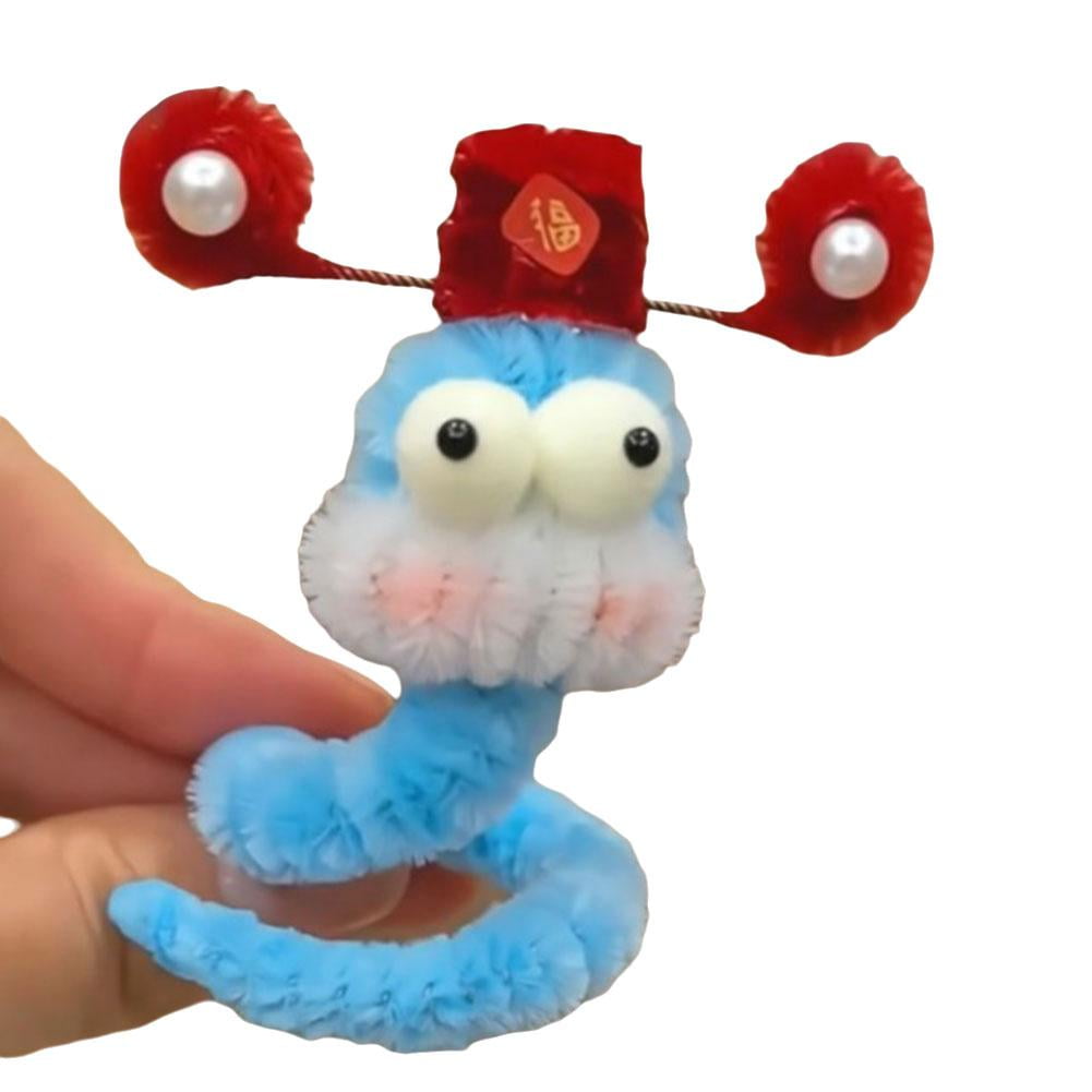 COCEQUC 2025 Creative Cute Cartoon Twist Stick God Snake Ornament DIY ...