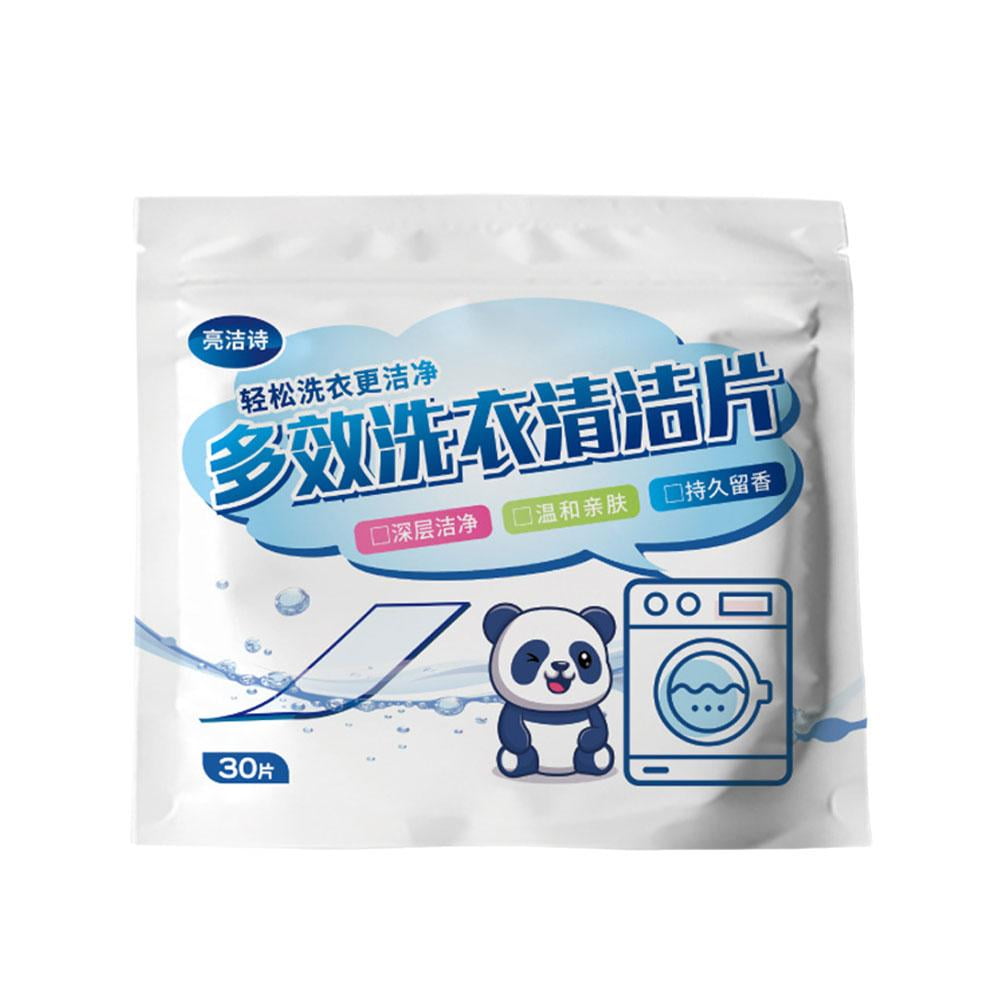 COCEQUC 30Pcs Laundry Detergent Sheets, Washing Sheet Earth Eco ...