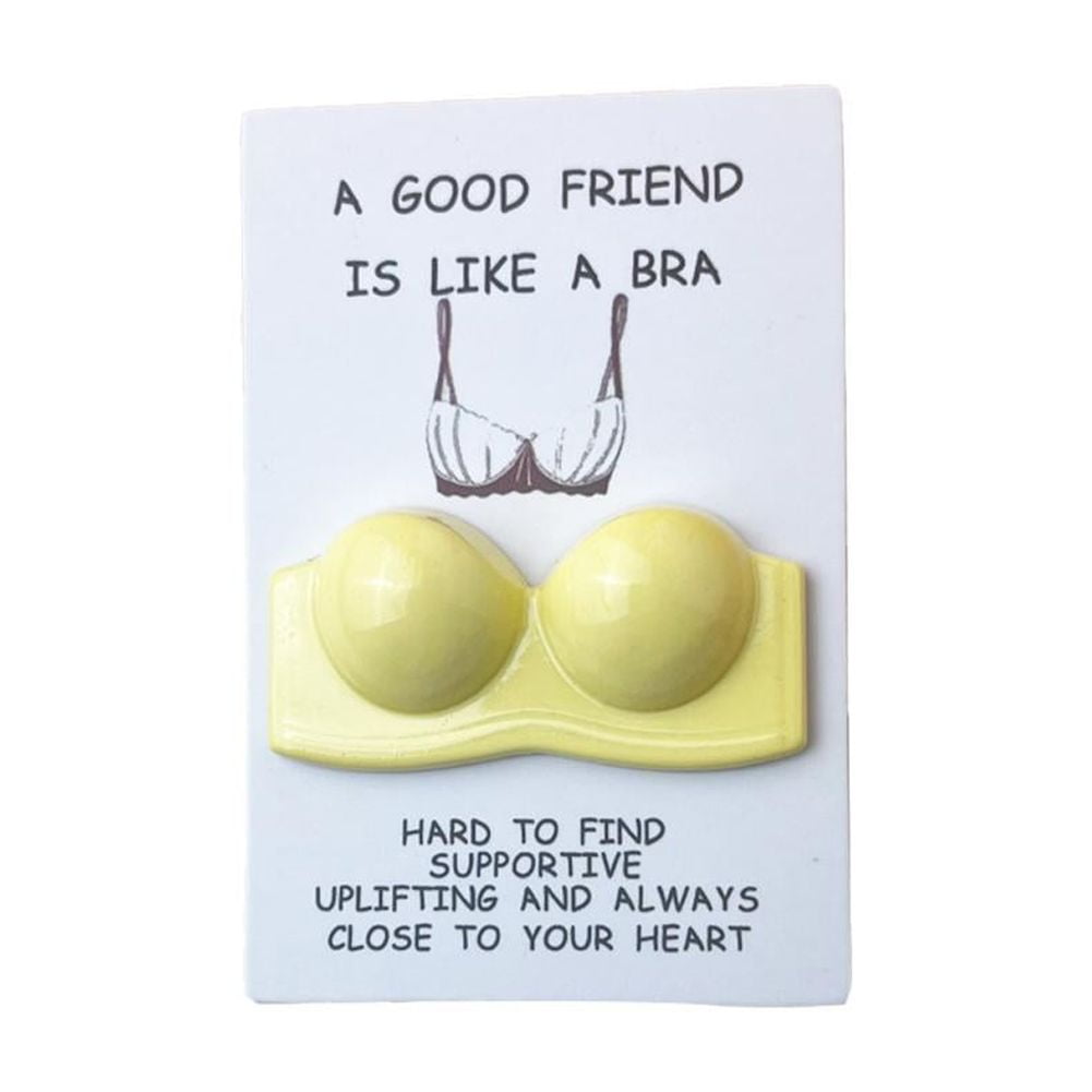 COCEQUC 6 Pack Humorous Best Friend Birthday Card, Funny Bra Birthday ...