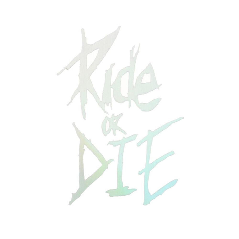 COCEQUC Bike Frame Sticker Ride Or Die Top Tube Sticker Bicycle Decals ...